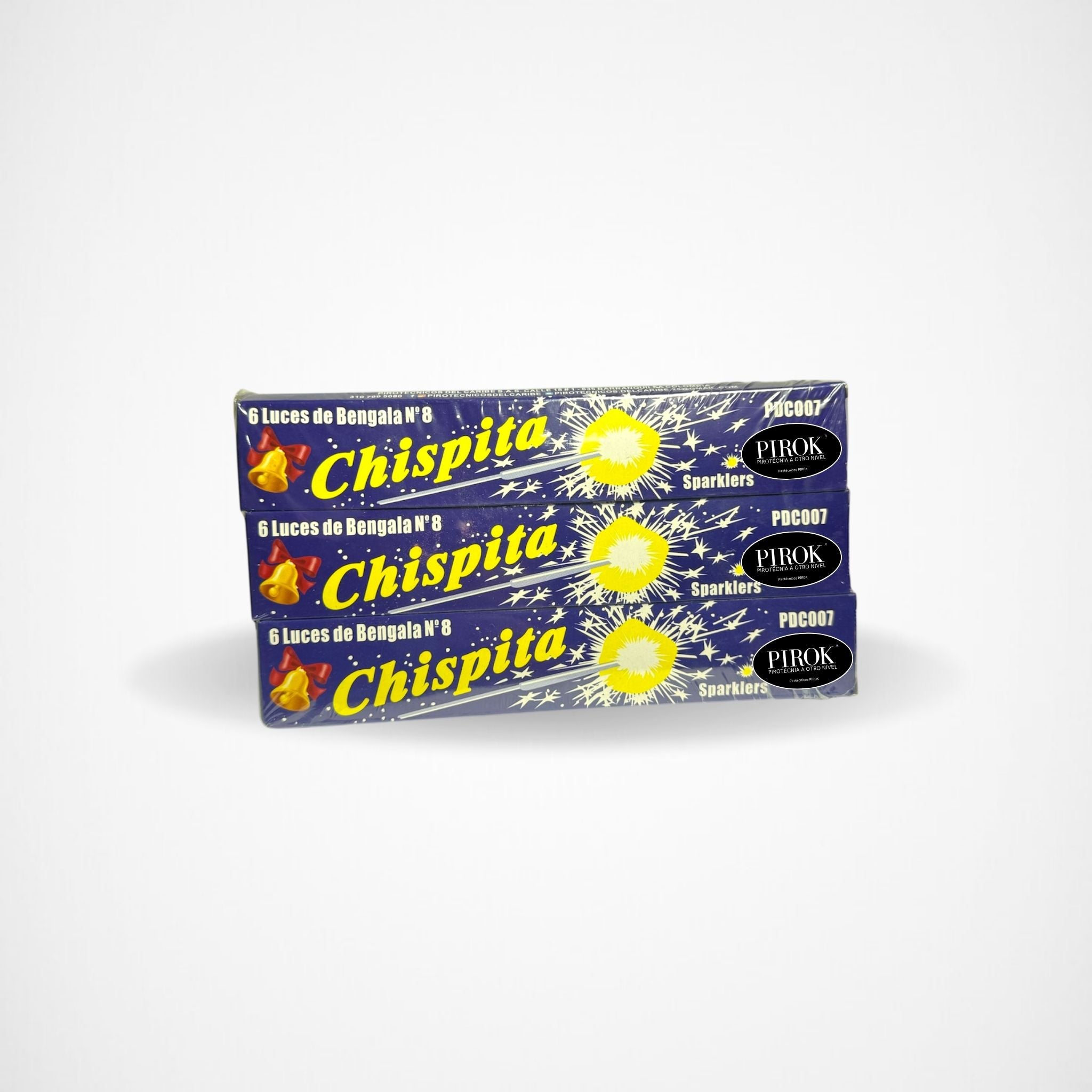 Chispitas Mariposas 12 Paquetes de 6 unidades – PIROK
